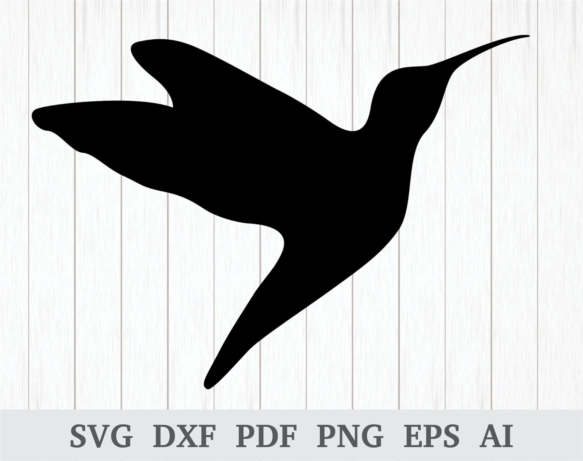 Hummingbird Silhouette Clipart People