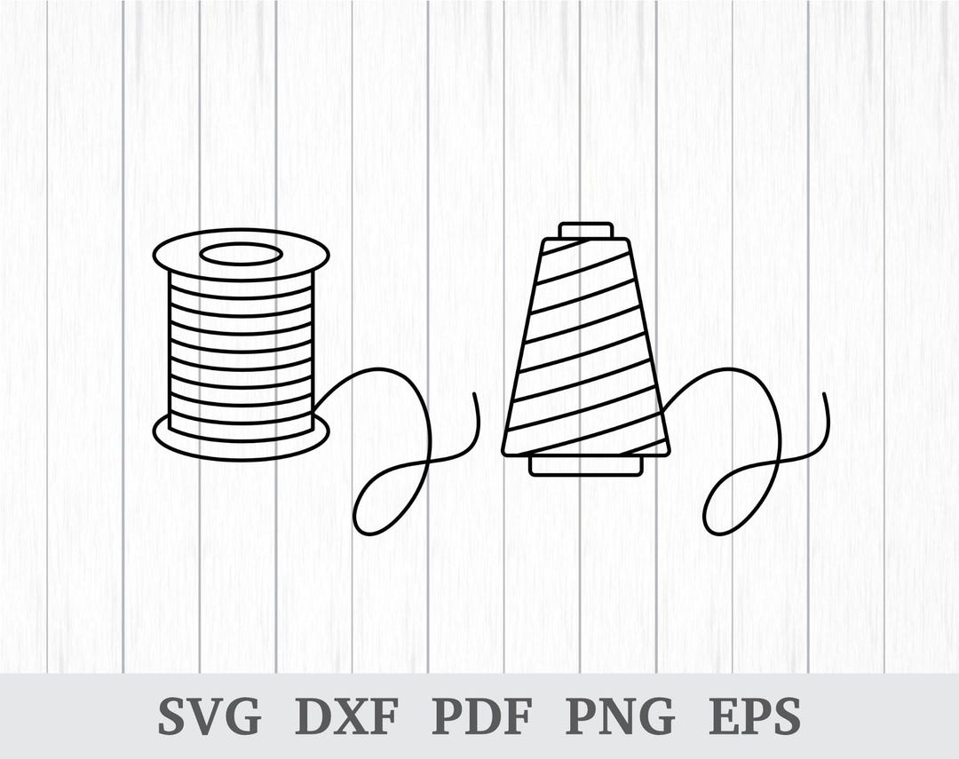 Sewing Thread Svg, Sewing Svg, Spool of Thread Svg, Craft Svg, Thread ...