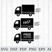 Delivery Van SVG, Fast Delivery Svg , Free Shipping Svg, Ecommerce Svg ...
