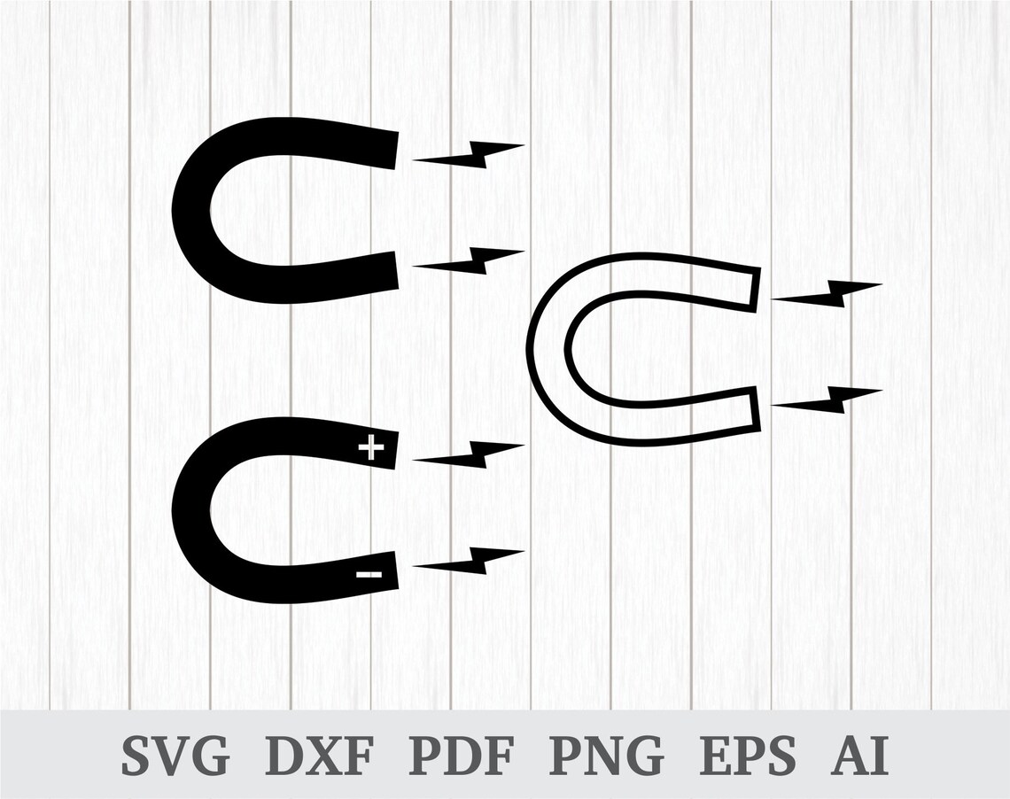 Magnet SVG Magnets SVG Magnet Clipart Magnet vector | Etsy
