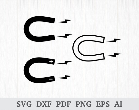 Imán SVG Imanes SVG Imán Clipart Magnet vector Magnet svg | Etsy España