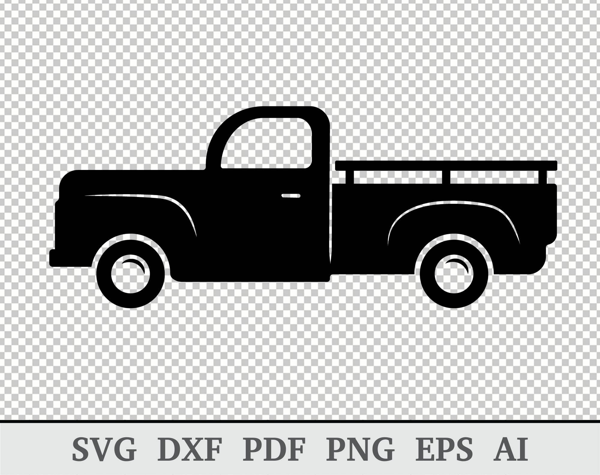 Vintage Truck Svg Truck SVG Old Truck Svg Pickup Truck Svg | Etsy