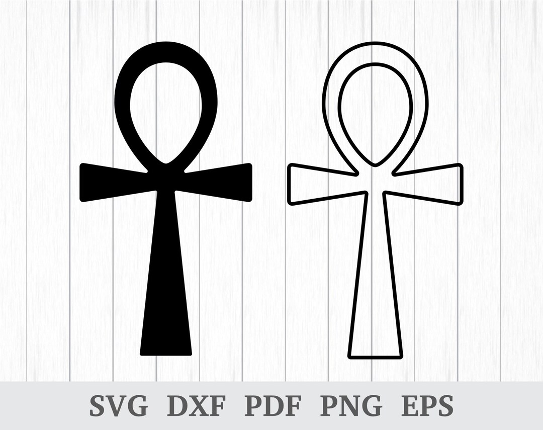 Egyptian Ankh Cross SVG, Ankh PNG, Religious Svg, Key of Life Png ...