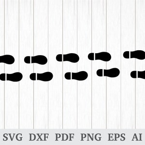 Footsteps SVG, Footprints SVG, Footprint Svg, Footsteps Clip Art ...