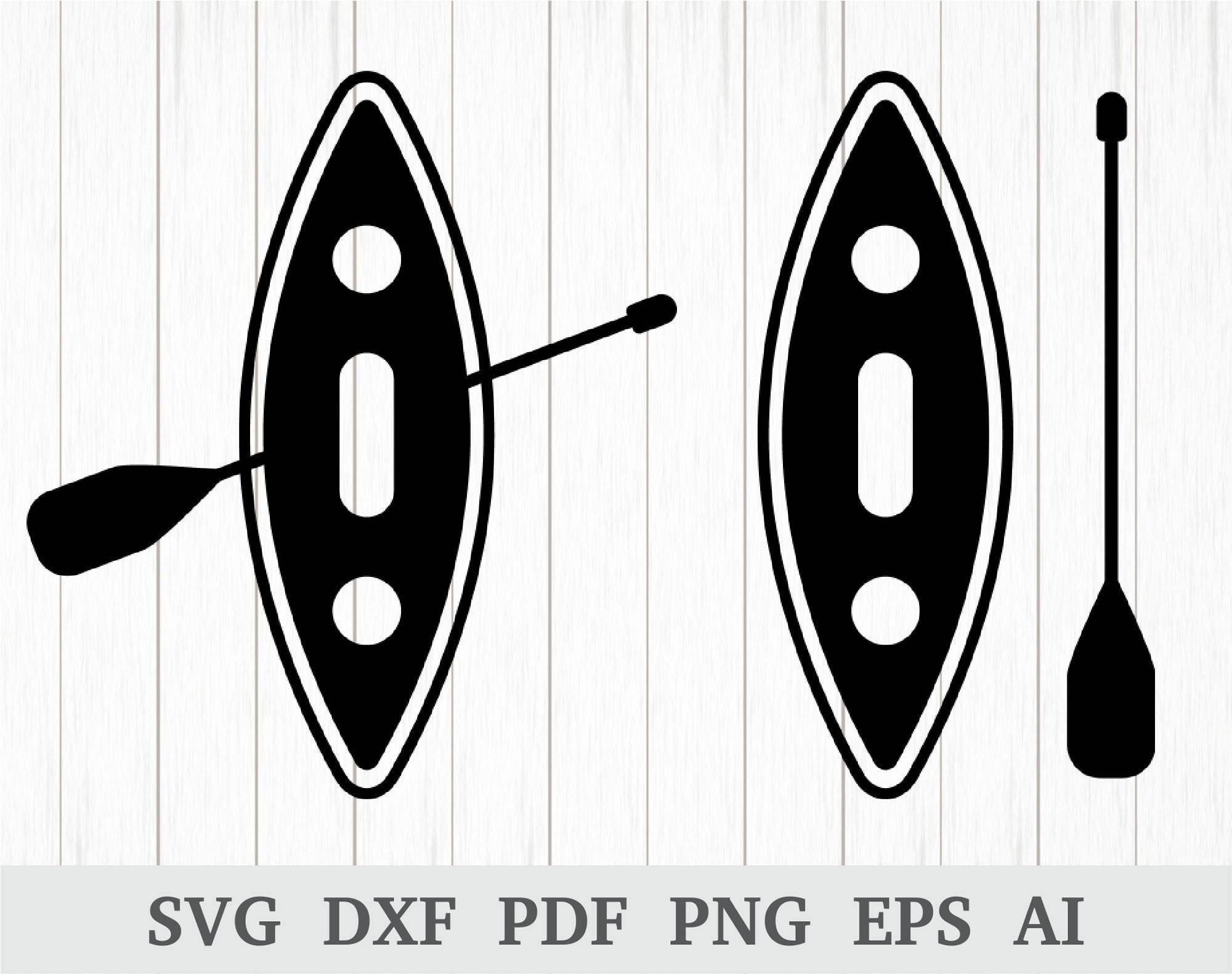 Canoe Svg Canoe Paddle Svg Kayak Svg Boat Svg Lake Svg - Etsy