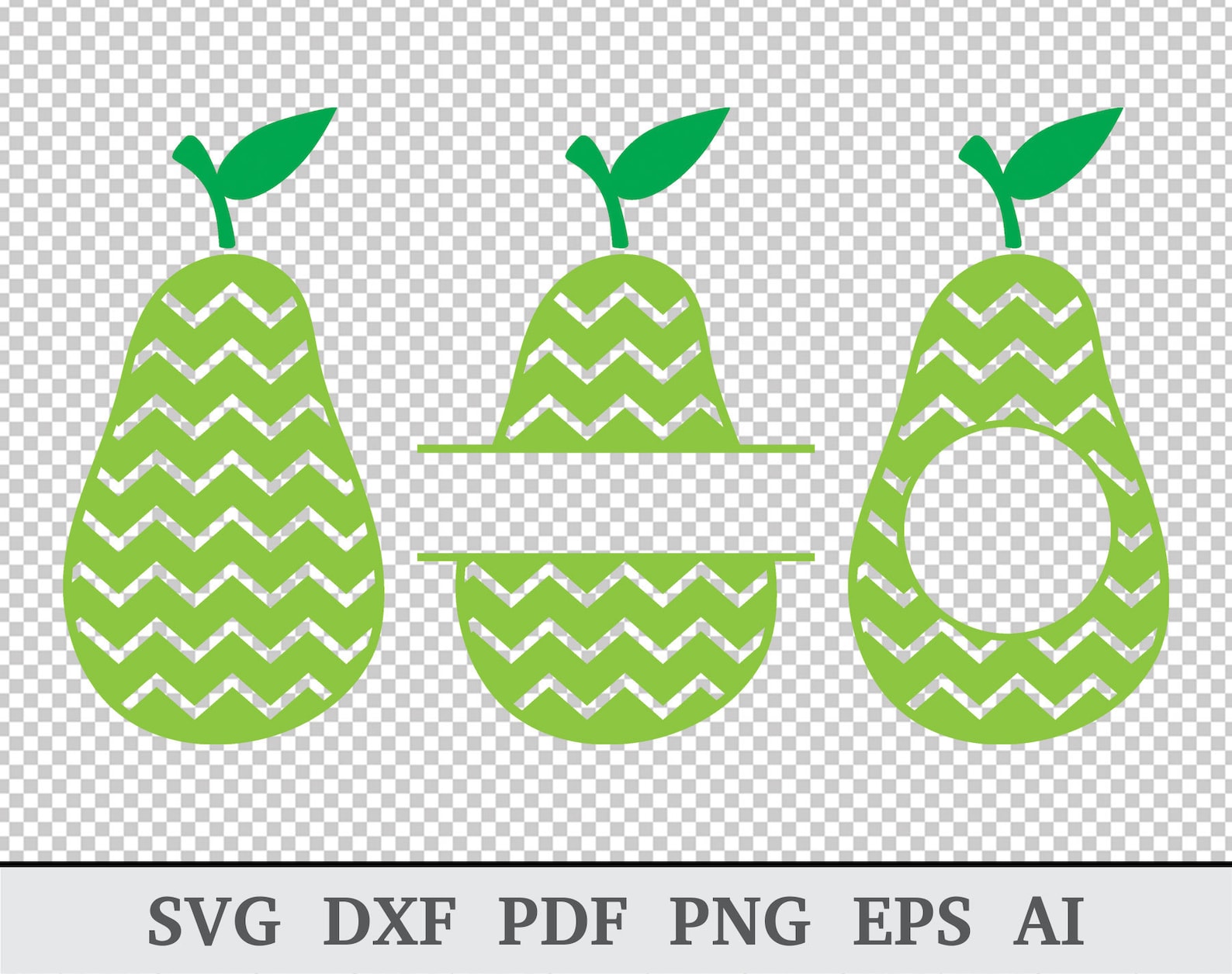 Pear Svg Pear Clipart Pear Vector Kitchen Monogram SVG - Etsy