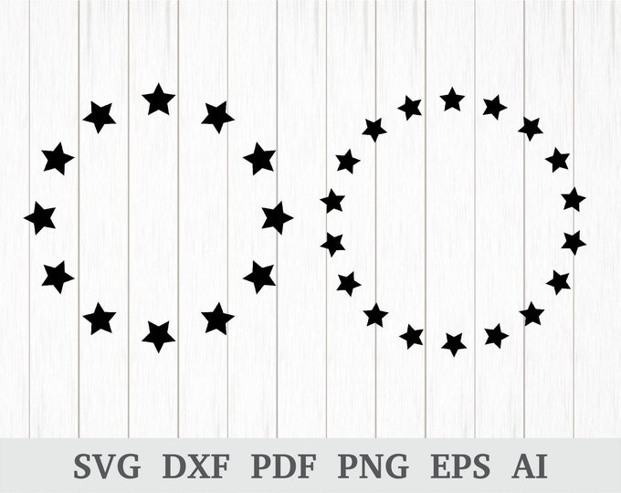 Star SVG , Star Clipart, Star Svg, Monogram Frame Svg, Circle Frame Svg ...