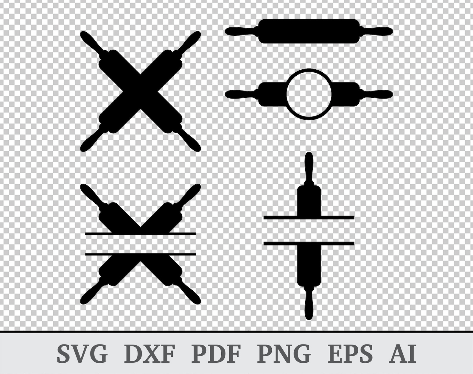Rolling Pin SVG Rolling Pin Vector Baking Svg Kitchen Svg - Etsy