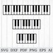 Piano Keys SVG, Piano SVG , Keyboard Svg, Piano Keys Vector, Music Svg ...