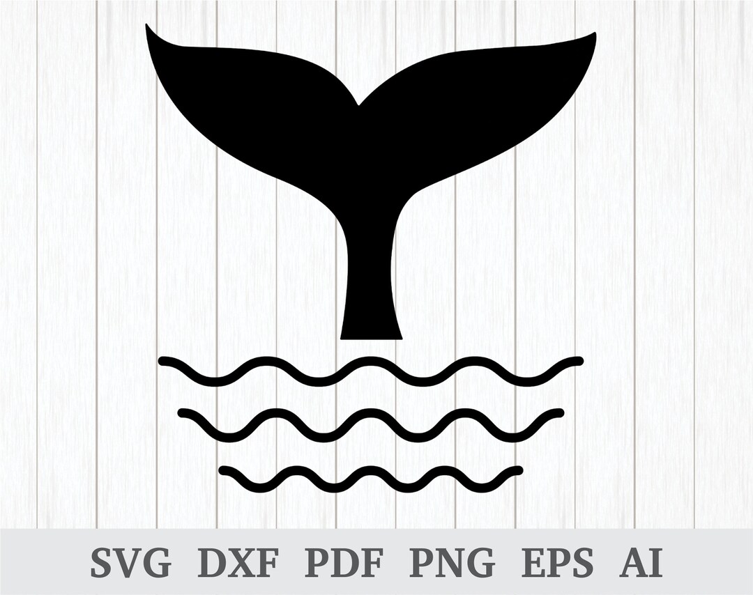 Whale Tail SVG, Whale Svg, Ocean Life Svg, Mermaid Tail Svg, Ocean Svg ...