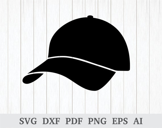 Baseball Cap SVG Baseball Cap Clipart Sports Svg Baseball - Etsy