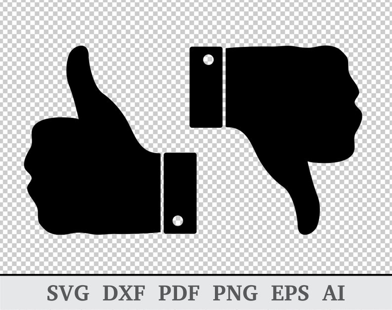 Pollice su SVG, i pollici giù SVG, come segno di SVG, Thumbs up ...