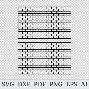 Brick SVG, Brick Wall Svg, Brick Pattern Svg, Brick Wall Vector ...