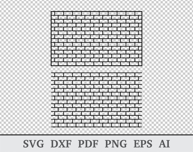 Brick SVG, Brick wall svg, Brick Pattern svg, Brick Wall Vector ...