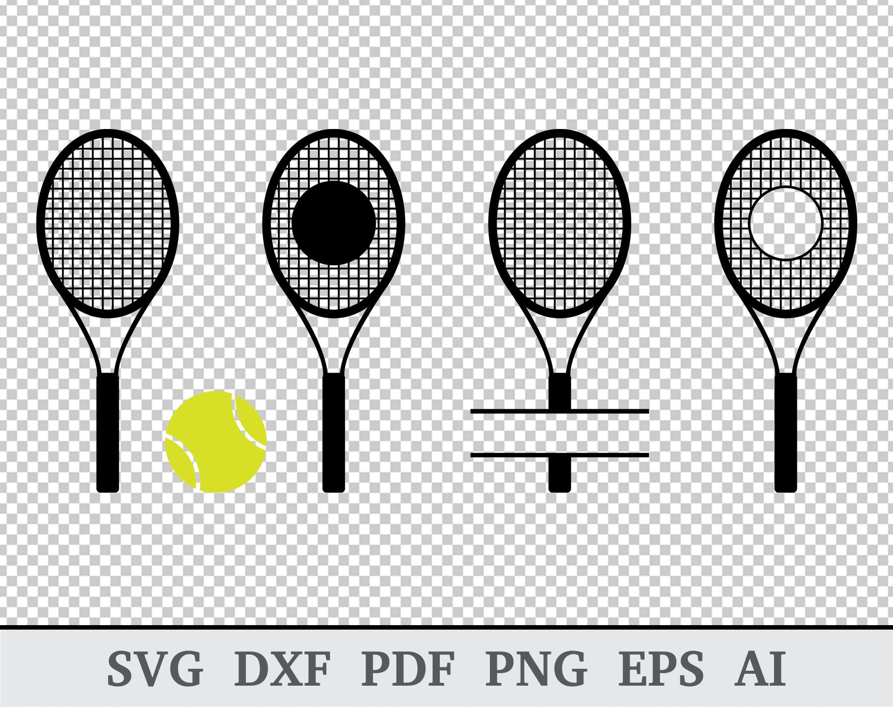 Tennis SVG Tennis Racket SVG Tennis Ball SVG Tennis - Etsy UK