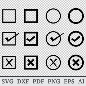 Check Mark Svg , Tick Mark Svg, Check Box Svg, Cross Mark Svg, Check ...