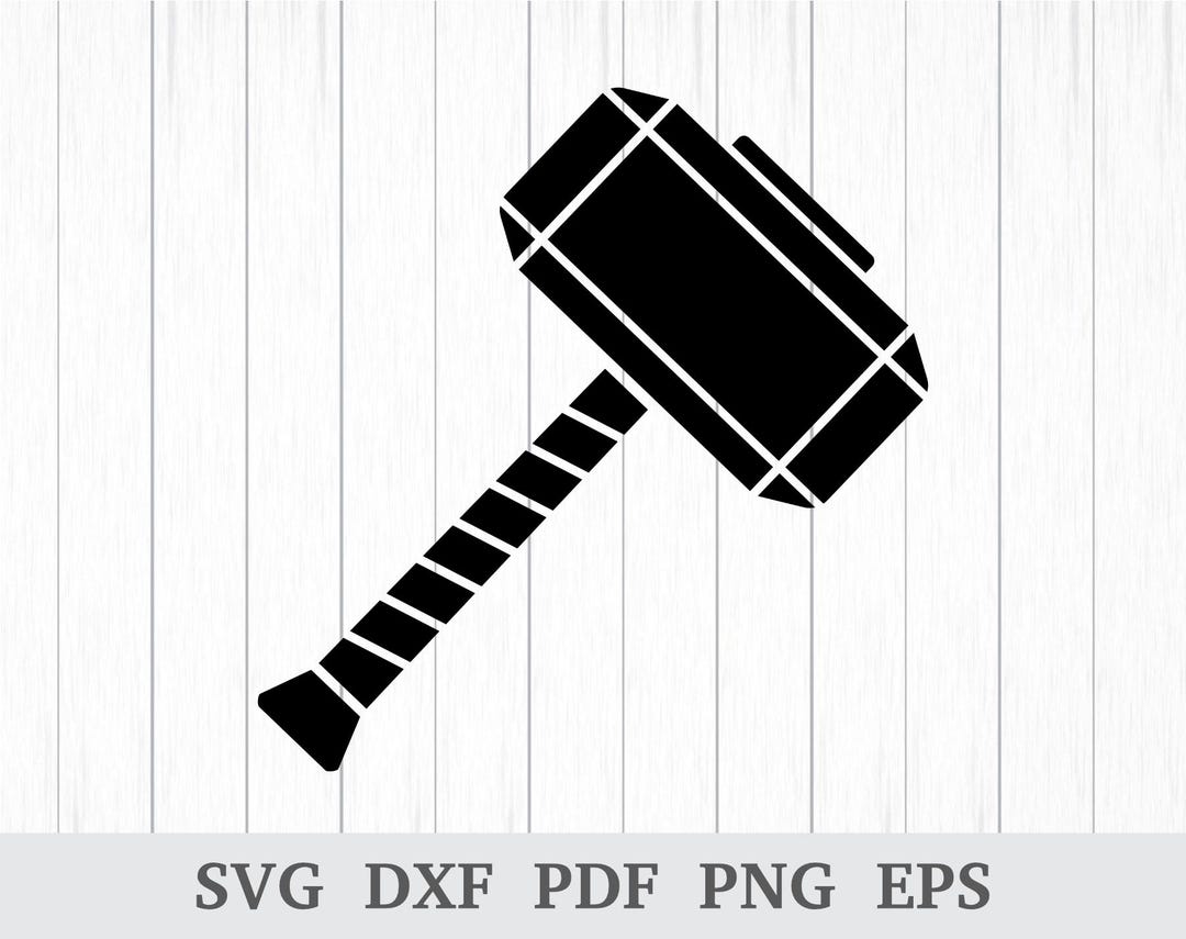 Thor Hammer SVG, Thor Svg, Viking Svg, Thor Hammer Cut File. Thor Hammer Clipart, Cricut ...