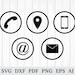 Phone Icon SVG, Mail SVG, Envelope Svg, Contact Us Svg, Location Icon ...