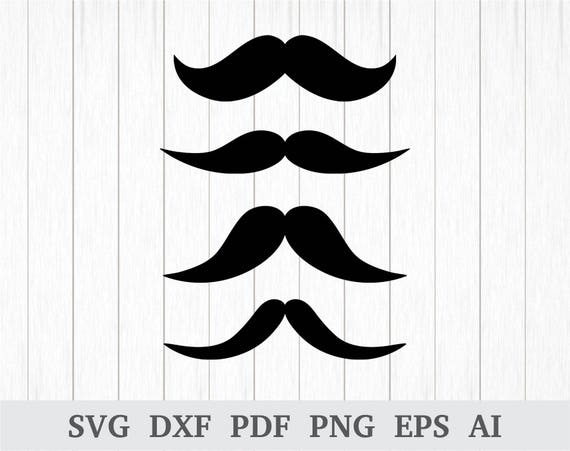 Mustache SVG,Mustaches Svg,Moustache Cutting File,Mustache clipart ...