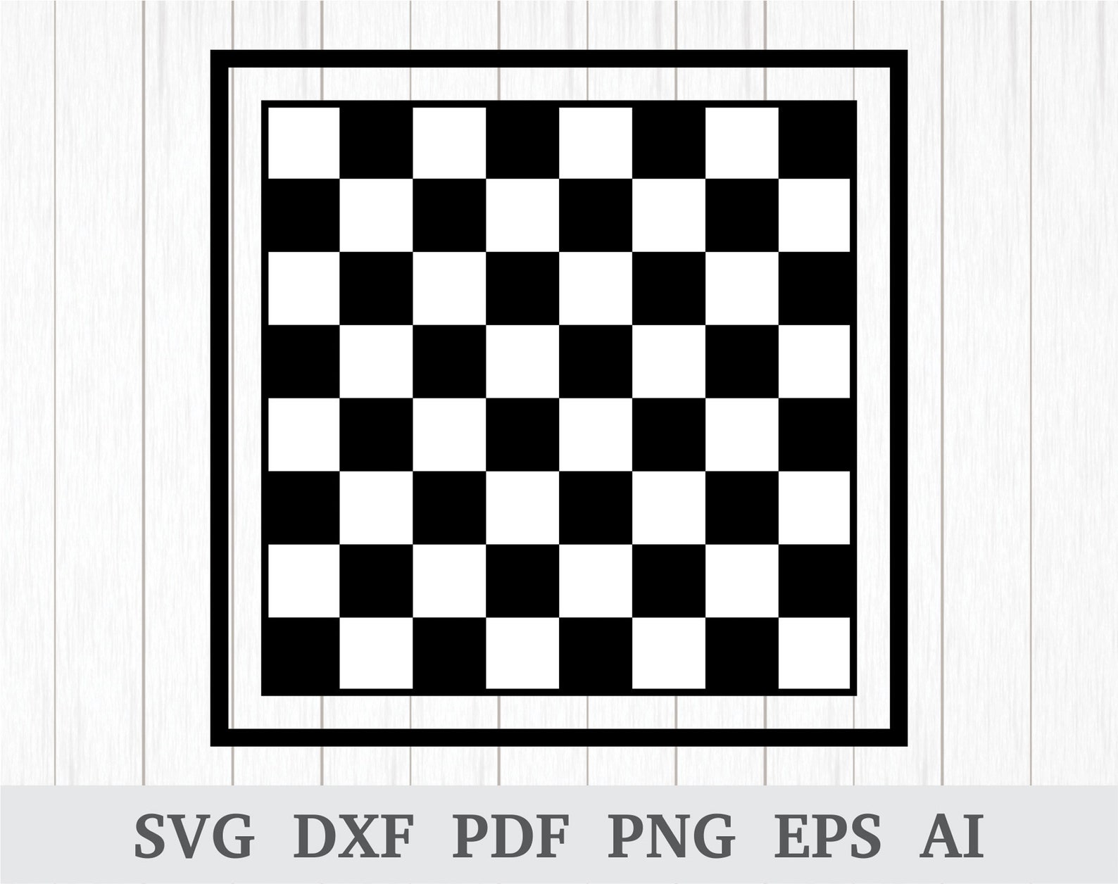 Tablero de ajedrez svg Ajedrez SVG Vector de tablero de - Etsy España
