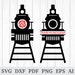 Train Monogram SVG, Train Svg, Train Front SVG, Train Clipart, Train ...