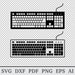 Keyboard SVG, Computer Keyboard Svg , Computer Svg, Keypad Svg ...