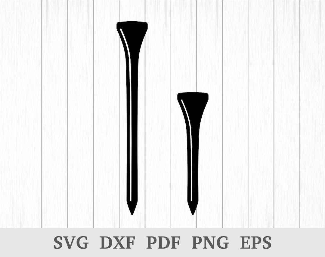 Golf Tee Svg, Golf Tees Svg, Golf Tee Vector, Golf Tee Vector, Golfing ...