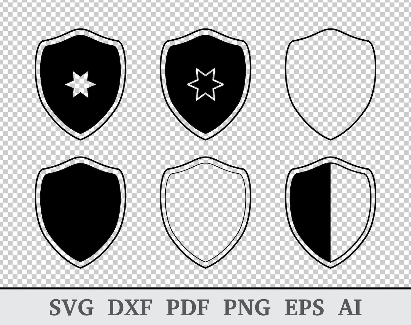 Shield Svg, Shield Vector, Emblem Svg, Badge SVG, Shield Clipart ...