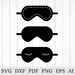 Sleeping Mask SVG, Sleeping Mask Vector , Sleep Mask Svg, Sleeping Mask ...