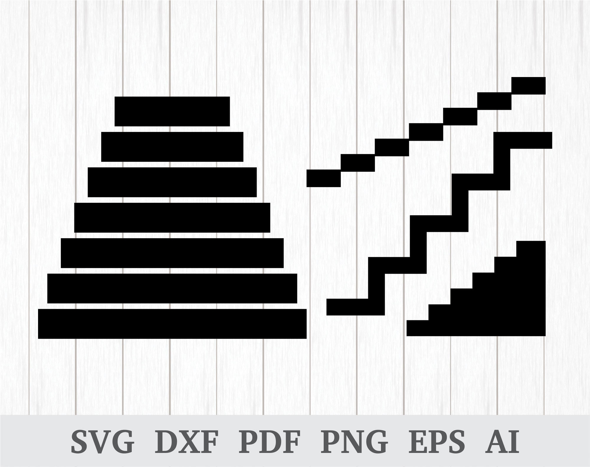 Stairs Svg , Staircase Svg, Stairs Clipart, Stairs Clip Art, Stairs ...