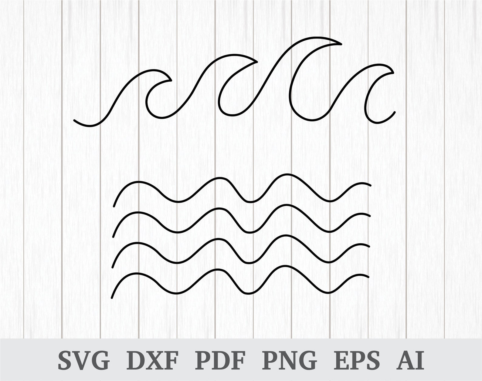 Waves SVG Wave SVG Sea Wavessvg Ocean Waves Svg Waves - Etsy