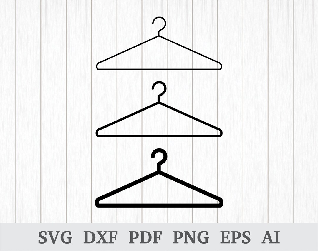 Hanger SVG, Coat Hanger SVG, Clothes Hanger SVG, Wardrobe Svg, Hanger ...