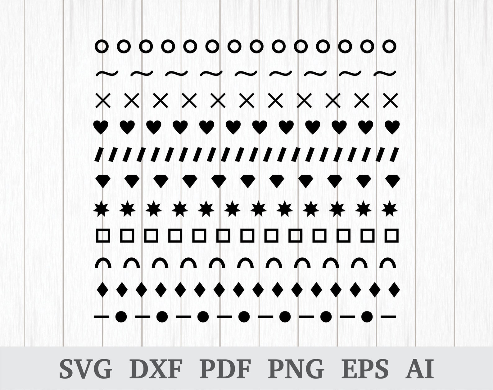 Lines Clipart Lines Vector Lines SVG Dotted Lines Svg Dot - Etsy