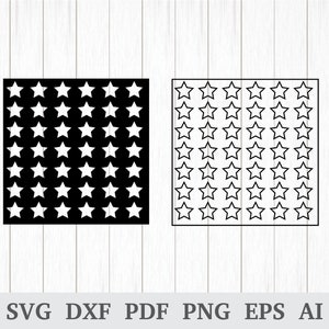 Star Pattern SVG, Stars Pattern SVG, Stars SVG, Star Background Svg ...
