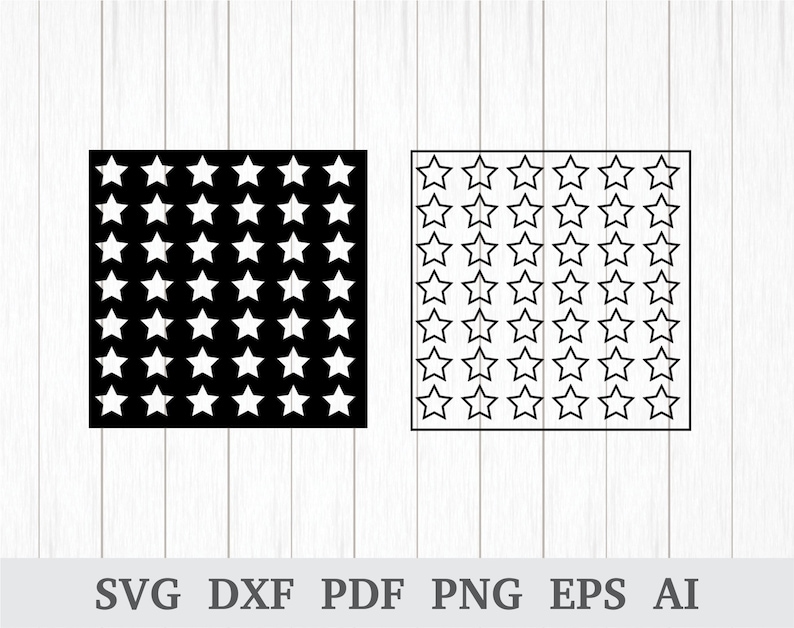 Star Pattern SVG Stars Pattern SVG Stars SVG Star - Etsy Canada