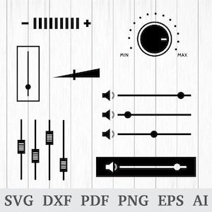 Volume Svg, Volume Levels Svg, Volume Slider Svg, Audio/sound Svg ...