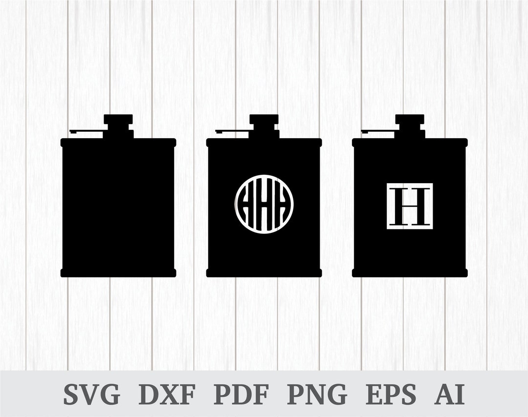 Flask SVG File, Flask SVG, Hip Flask SVG, Flask Vector, Flask Clipart ...