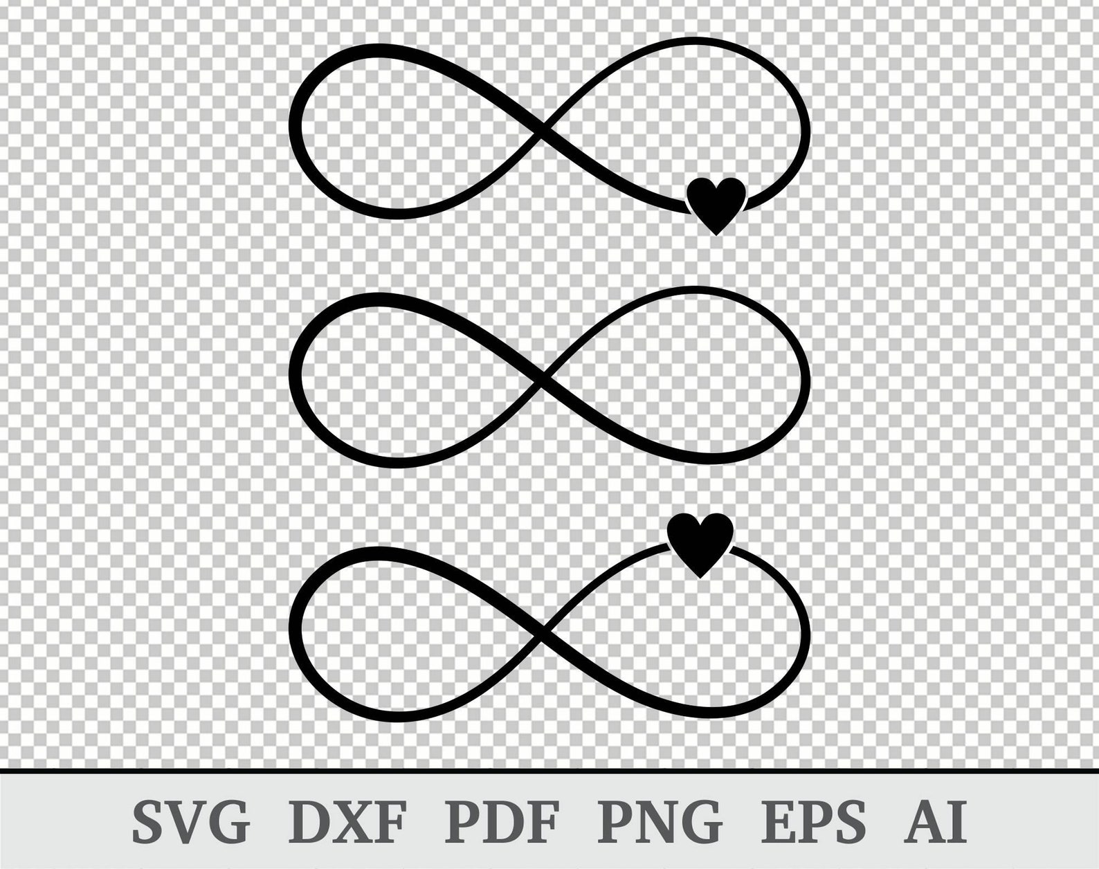 Infinity Heart Svg, Infinity Svg, Infinity Svg Bundle, Infinity Symbol ...