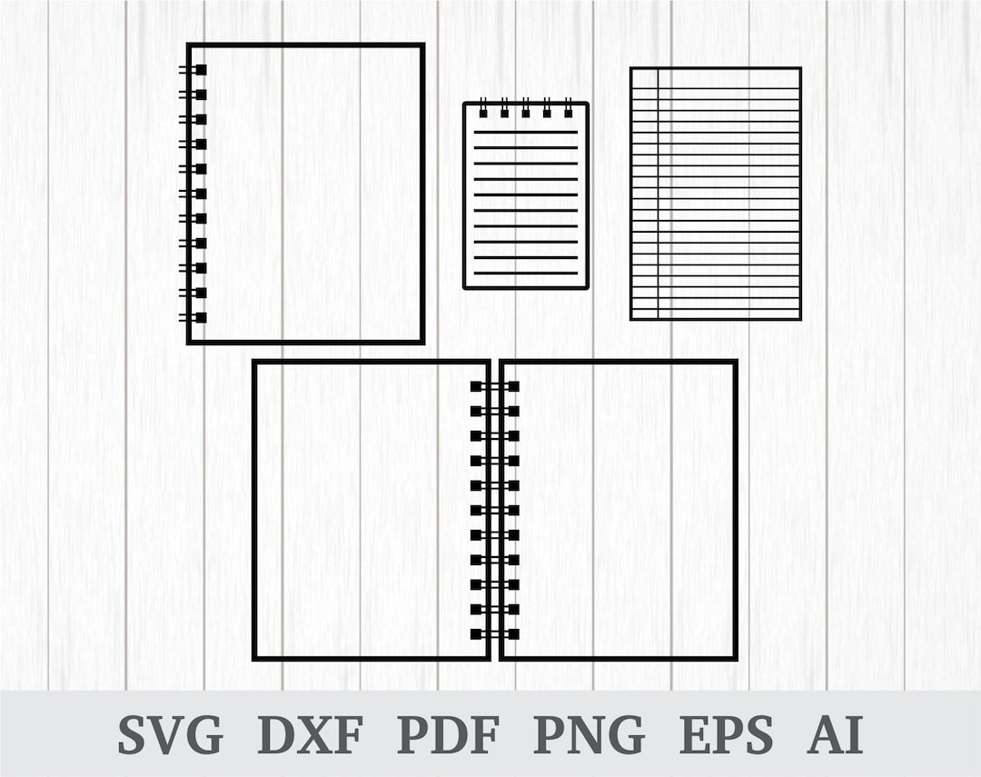 Notebook SVG, Notebooks SVG, Paper Svg, Notepad SVG, Notepads Svg ...