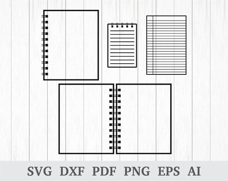 Notebook SVG, Notebooks SVG, Paper Svg, Notepad SVG, Notepads Svg ...