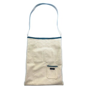 TDM Original Hand-made Japanese Sashiko Woven Boro Indigo Messenger ...