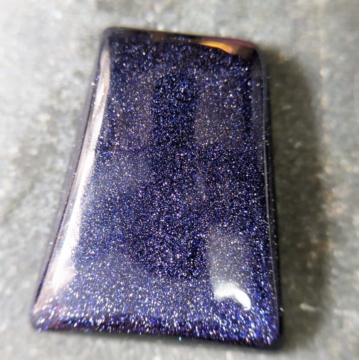 Sunstone Cabochon, Blue Sunstone Fancy Shape Loose Gemstone, Natural ...