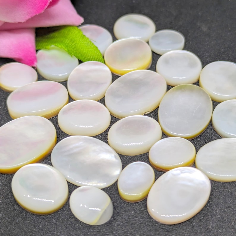 Natural Mother of Pearls, Mother of Pearl Natural Setting Gemstone ...