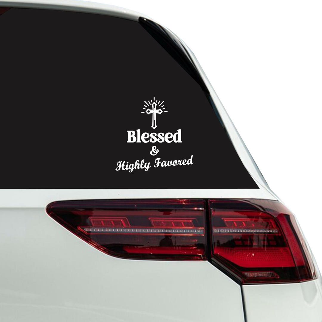 Biblical Vinyl Decals; Christian Window Decals; Decals for Laptops/mugs ...