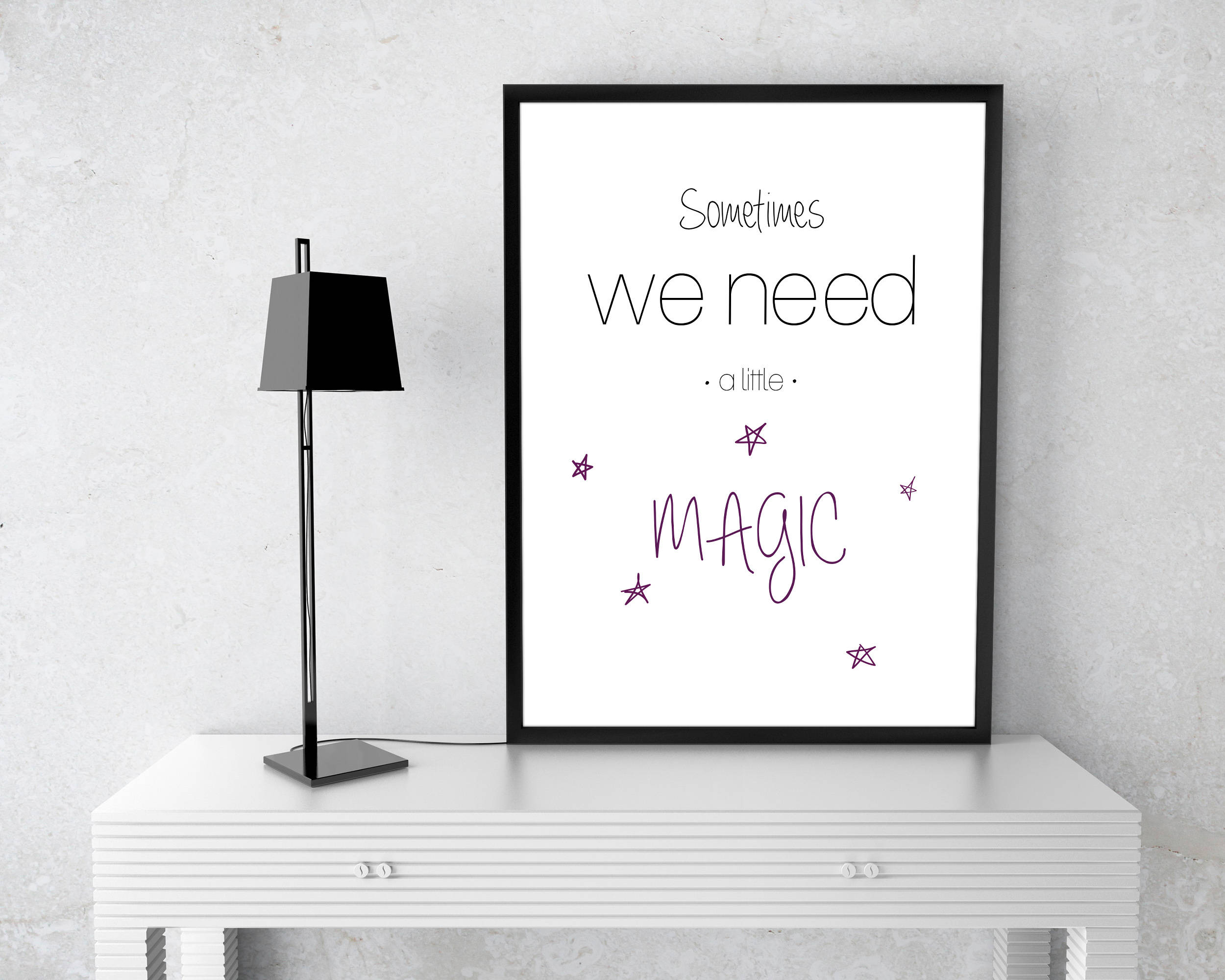 Sometimes We Need a Little Magic Instant Download Printable - Etsy España