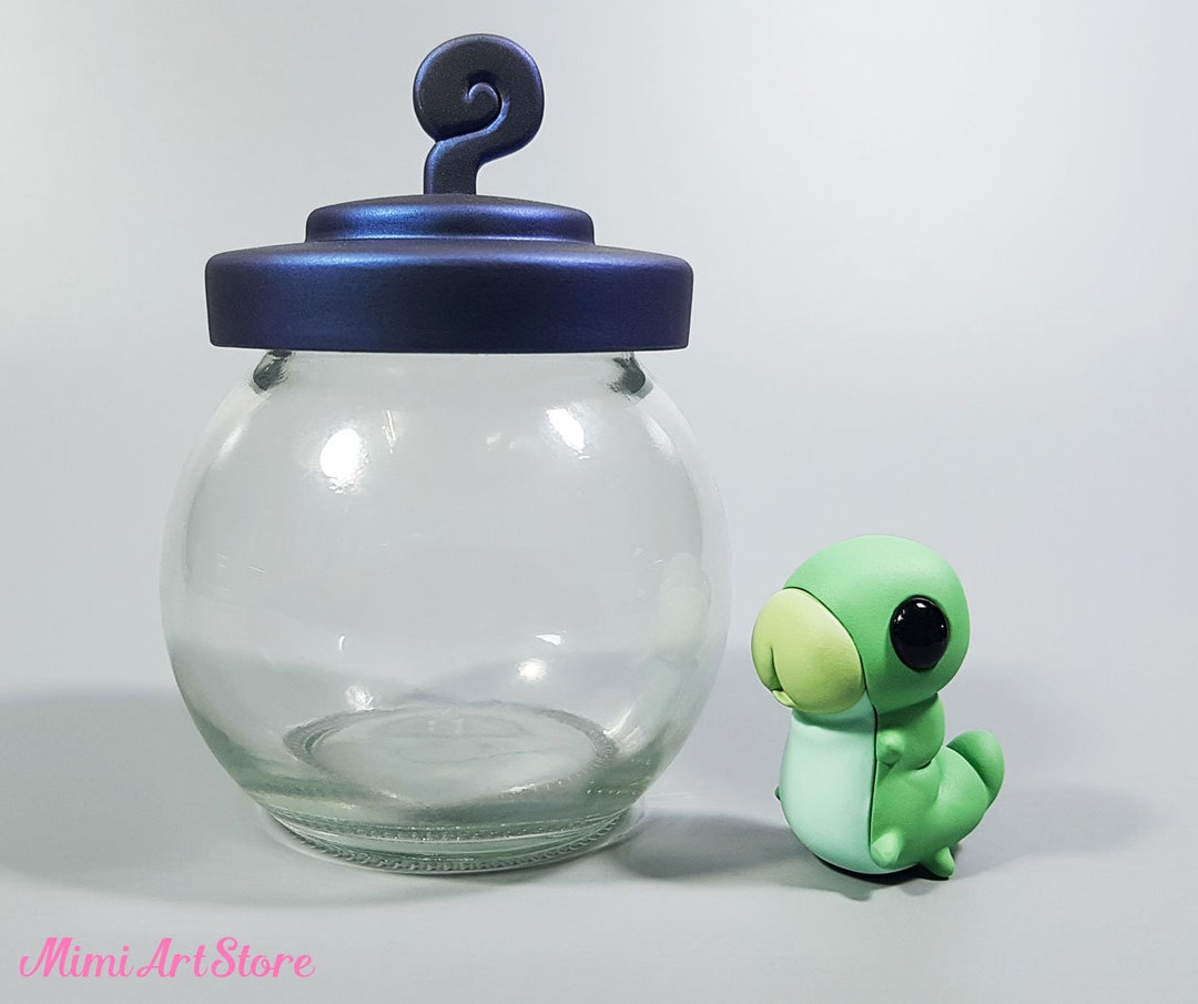 Hollow Knight Grub in a Jar. Grub Hollow Knight Figure. Grub Figure. Grub Figurine. Grub ...