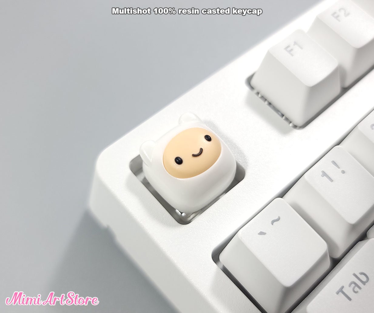 Fionna Artisan Keycap. Fionna the Human Keycap. Fionna and Cake Resin ...
