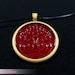 Turning Red Necklace. Turning Red Pendant Necklace. Turning - Etsy