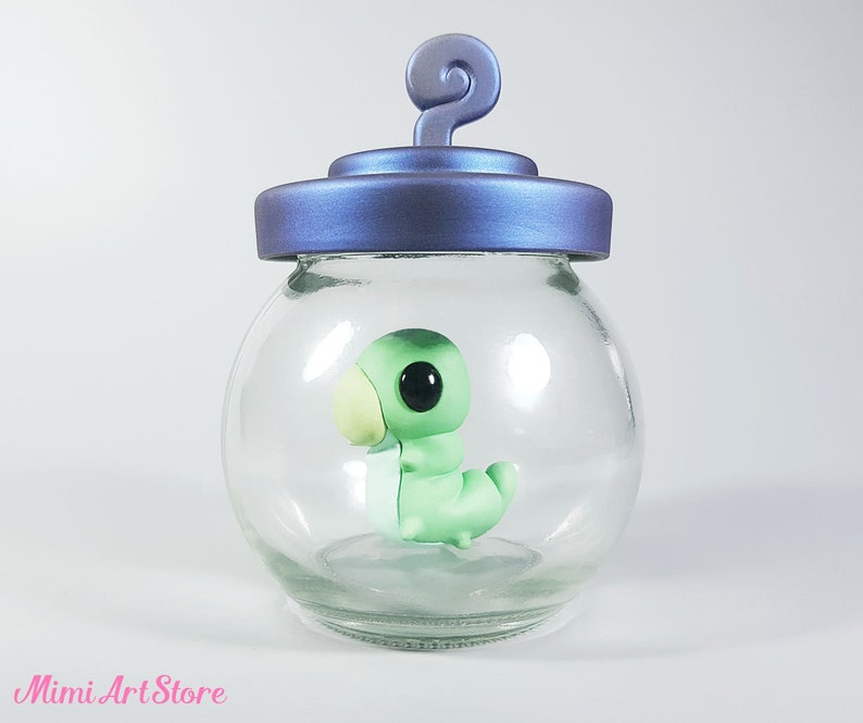 Hollow Knight Grub in a Jar. Grub Hollow Knight Figure. Grub Figure ...