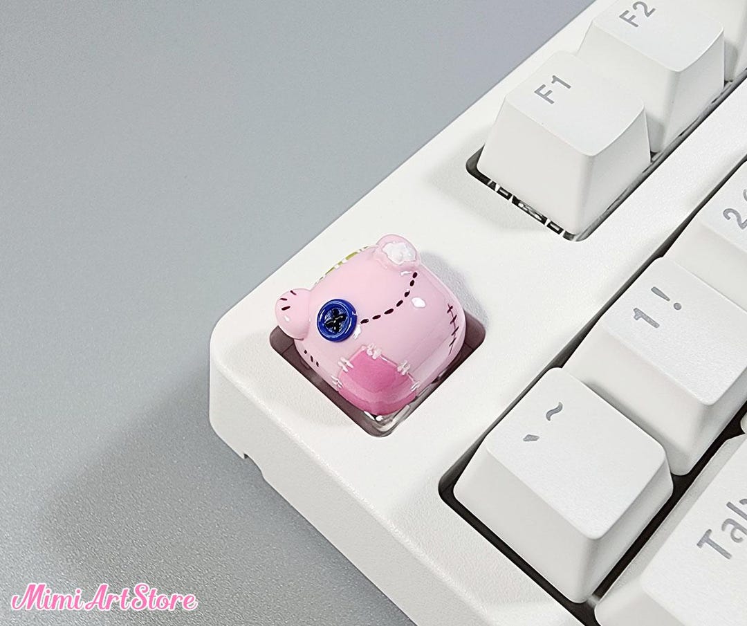 Hambo Bear Keycap. Marcy's Bear Artisan Keycap. Marcy’s Hambo Resin ...